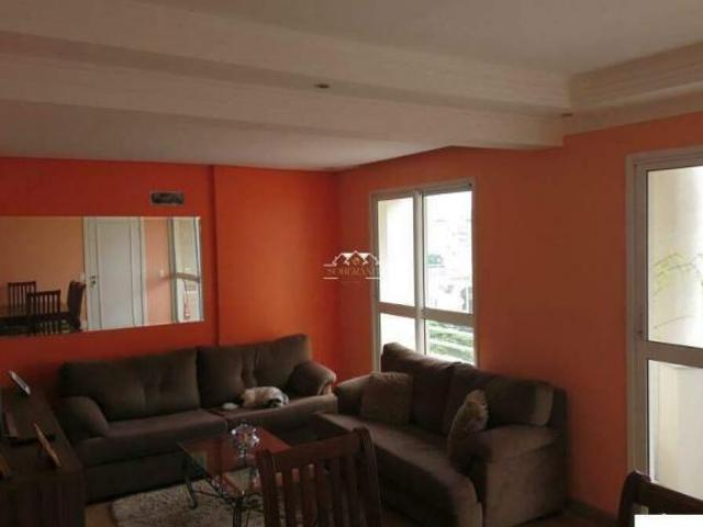 Apartamento com 3 dormitórios à venda, 106 m² por R$ 832.000,00 Casa Branca Santo André/SP