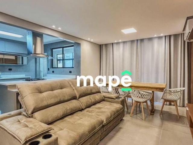 Apartamento com 3 dormitórios à venda, 106 m² por R$ 997.000,00 Ponta da Praia Santos/SP