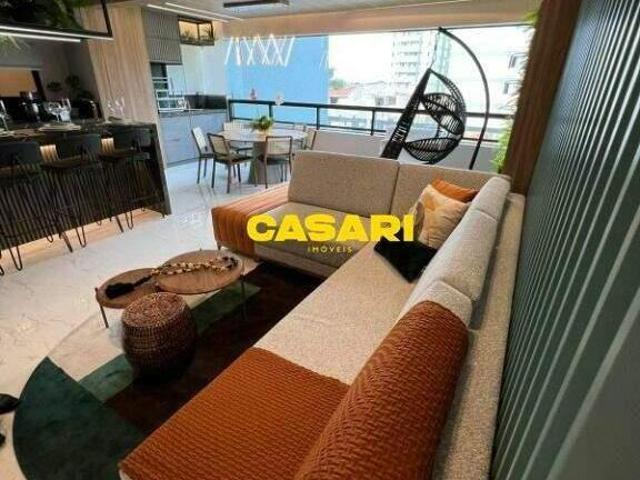 Apartamento com 3 dormitórios à venda, 108 m² por R$ 1.135.536,36 Campestre Santo André/SP