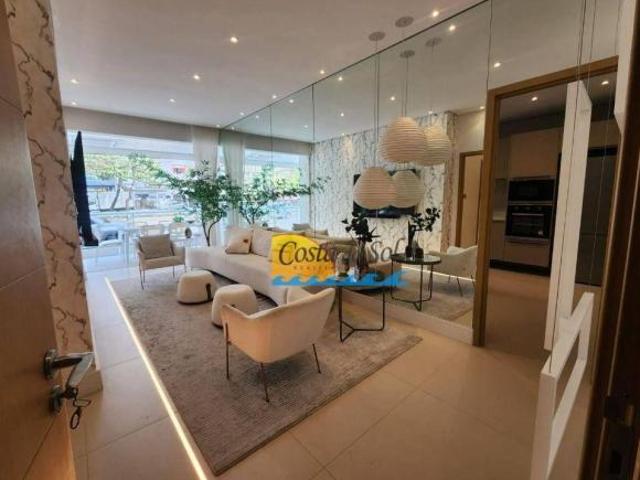 Apartamento com 3 dormitórios à venda, 108 m² por R$ 1.475.000,00 José Menino Santos/SP