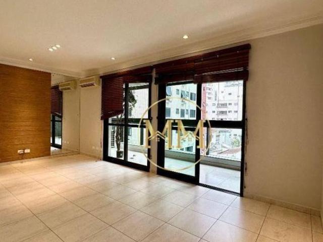 Apartamento com 3 dormitórios à venda, 108 m² por R$ 990.000,00 Pompéia Santos/SP