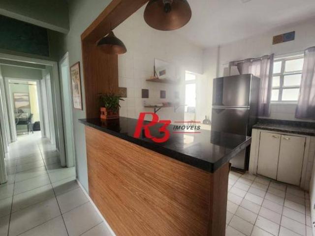 Apartamento com 3 dormitórios à venda, 109 m² por R$ 660.000,00 Boqueirão Santos/SP