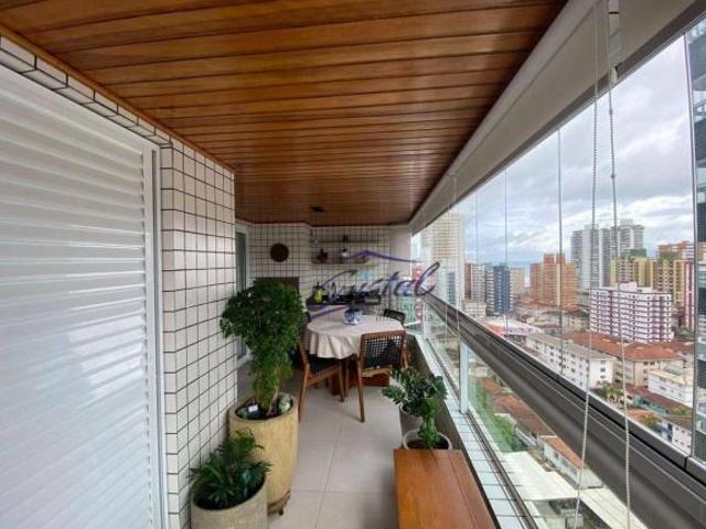 Apartamento com 3 dormitórios à venda, 109 m² por R$ 950.000,00 Canto do Forte Praia Grande/SP