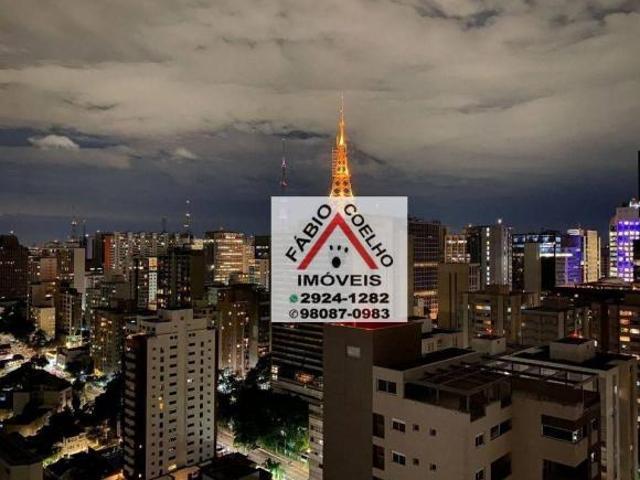 Apartamento com 3 dormitórios à venda, 113 m² com 2 vagas por R$ 1.490.000 Jardim Paulista São P