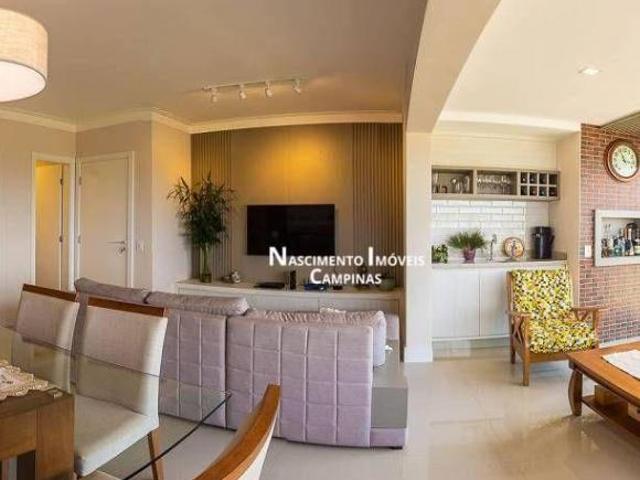 Apartamento com 3 dormitórios à venda, 113 m² por R$ 1.510.000,00 Alphaville Campinas/SP