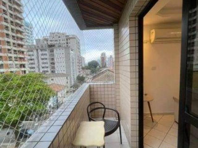 Apartamento com 3 dormitórios à venda, 113 m² por R$ 670.000,00 Ponta da Praia Santos/SP