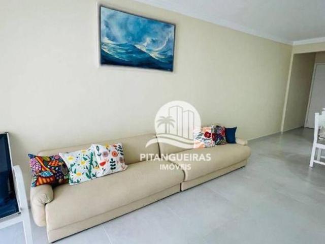 Apartamento com 3 dormitórios à venda, 110 m² Pitangueiras Guarujá/SP