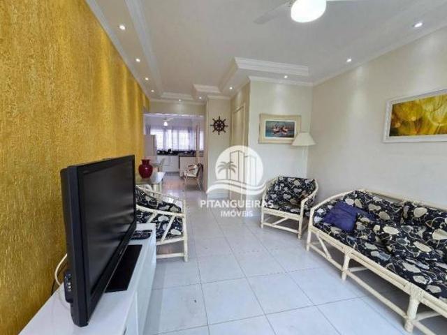 Apartamento com 3 dormitórios à venda, 110 m² Pitangueiras Guarujá/SP