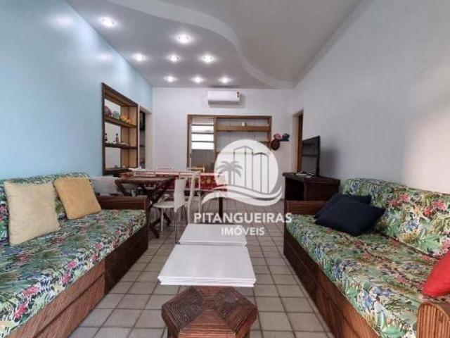 Apartamento com 3 dormitórios à venda, 110 m² Pitangueiras Guarujá/SP