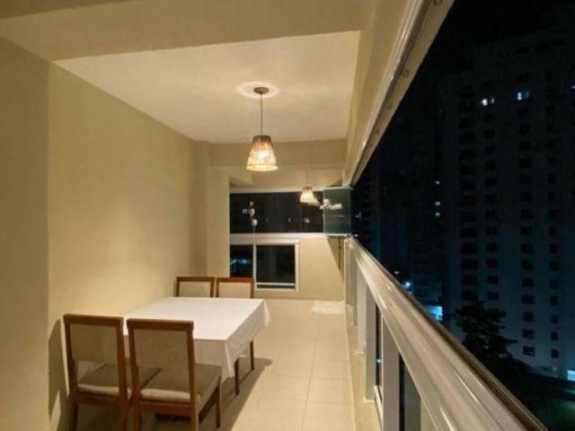 Apartamento com 3 dormitórios à venda, 110 m² por R$ 1.100.000 Jardim Las Palmas Guarujá/SP