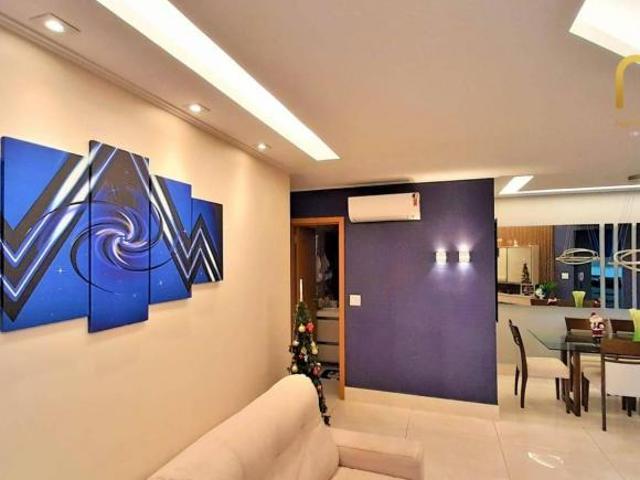 Apartamento com 3 dormitórios à venda, 110 m² por R$ 1.250.000,00 Canto do Forte Praia Grande/SP