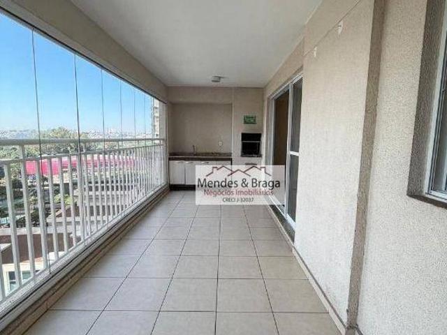 Apartamento com 3 dormitórios à venda, 110 m² por R$ 1.270.000,00 Vila Augusta Guarulhos/SP
