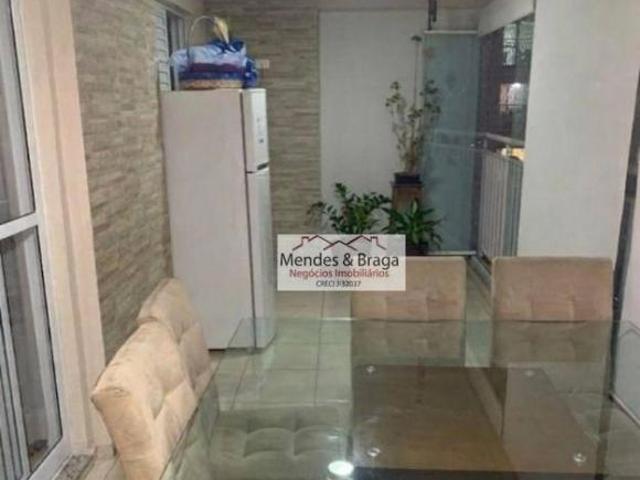 Apartamento com 3 dormitórios à venda, 110 m² por R$ 1.280.000,00 Vila Augusta Guarulhos/SP