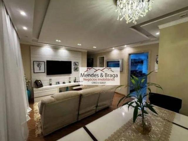 Apartamento com 3 dormitórios à venda, 110 m² por R$ 1.350.000,00 Vila Augusta Guarulhos/SP