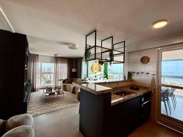 Apartamento com 3 dormitórios à venda, 110 m² por R$ 1.590.000,00 Enseada Guarujá/SP