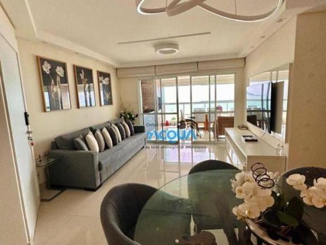 Apartamento com 3 dormitórios à venda, 110 m² por R$ 1.600.000,00 Enseada Guarujá/SP