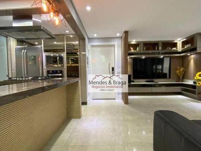 Apartamento com 3 dormitórios à venda, 110 m² por R$ 1.700.000,00 Vila Augusta Guarulhos/SP