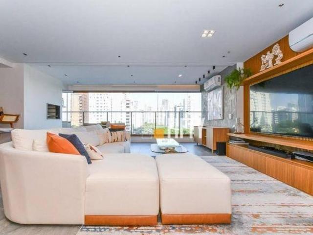 Apartamento com 3 dormitórios à venda, 110 m² por R$ 2.390.000,00 Brooklin São Paulo/SP