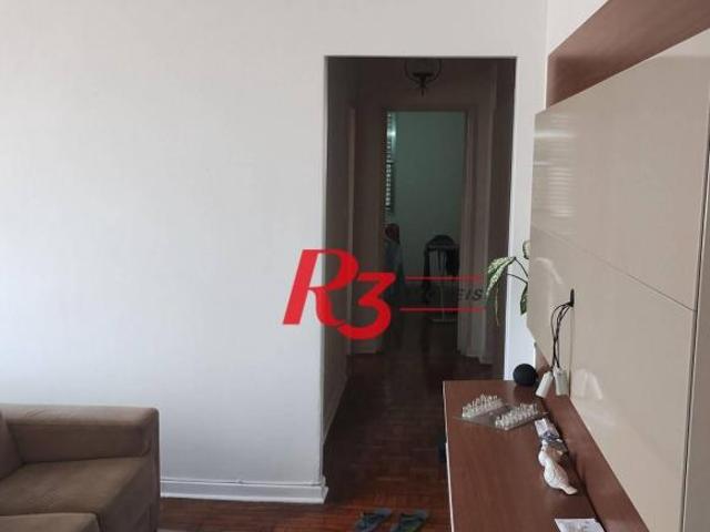 Apartamento com 3 dormitórios à venda, 110 m² por R$ 520.000,00 Embaré Santos/SP