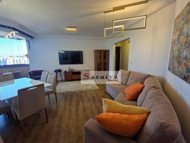 Apartamento com 3 dormitórios à venda, 110 m² por R$ 648.000,00 Vila Euclides São Bernardo do Ca