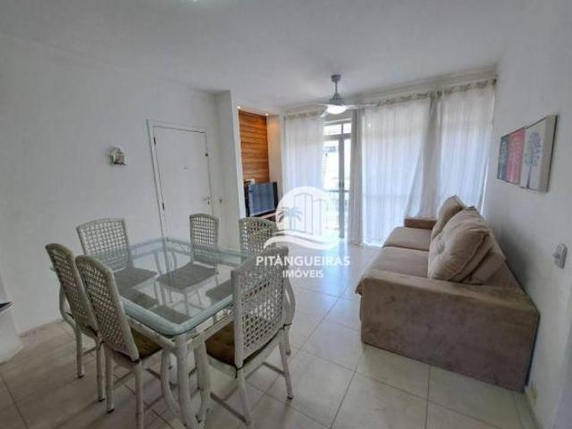 Apartamento com 3 dormitórios à venda, 110 m² por R$ 650.000,00 Pitangueiras Guarujá/SP