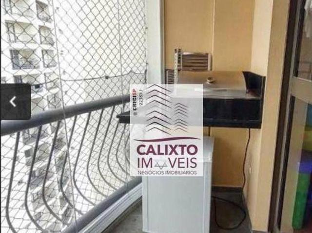 Apartamento com 3 dormitórios à venda, 110 m² por R$ 670.000,00 Jardim Monte Alegre Taboão da Se