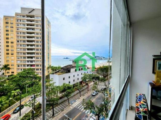 Apartamento com 3 dormitórios à venda, 110 m² por R$ 750.000,00 Pitangueiras Guarujá/SP
