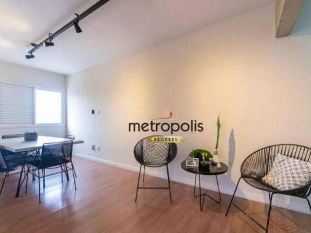 Apartamento com 3 dormitórios à venda, 110 m² por R$ 790.000,00 Vila Valparaíso Santo André/SP