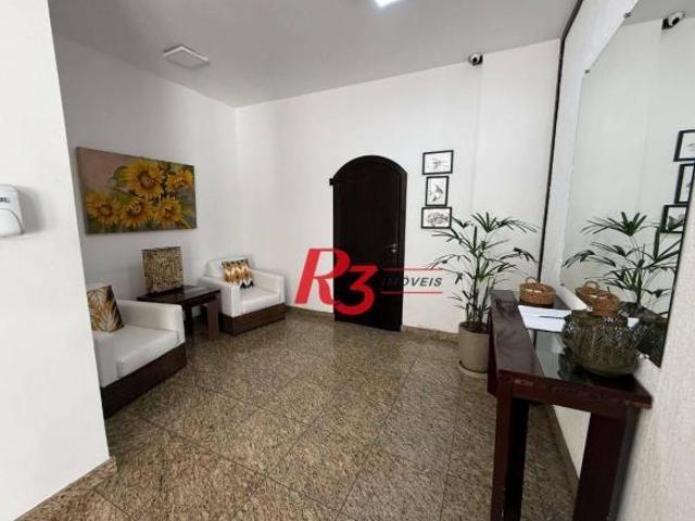 Apartamento com 3 dormitórios à venda, 110 m² por R$ 850.000,00 Ponta da Praia Santos/SP