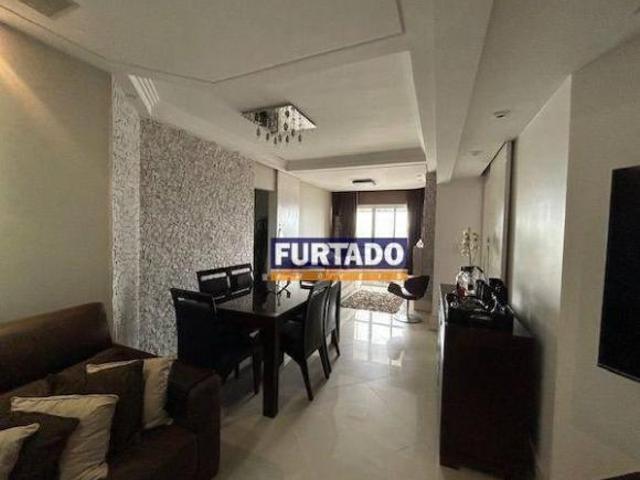 Apartamento com 3 dormitórios à venda, 110 m² por R$ 850.000,00 Vila Valparaíso Santo André/SP
