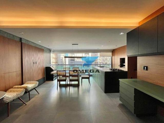 Apartamento com 3 dormitórios à venda, 110 m² por R$ 950.000,00 Pitangueiras Guarujá/SP