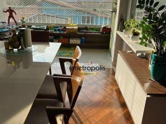 Apartamento com 3 dormitórios à venda, 110 m² por R$ 900.000,00 Campestre Santo André/SP