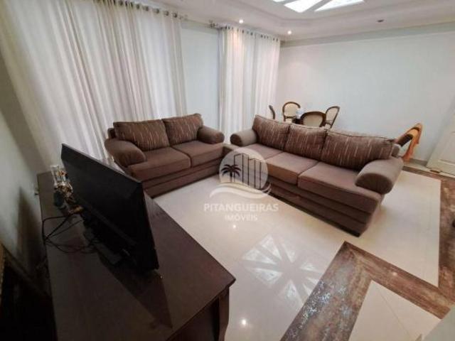 Apartamento com 3 dormitórios à venda, 110 m² 1 Quadra da praia Pitangueiras Guarujá/SP