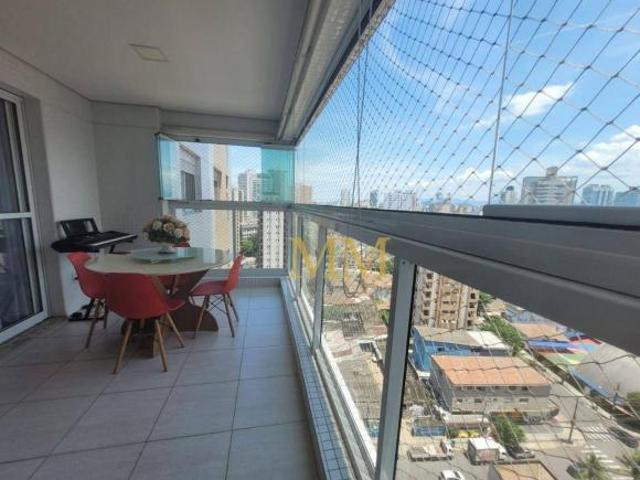 Apartamento com 3 dormitórios à venda, 111 m² por R$ 1.200.000,00 Ponta da Praia Santos/SP