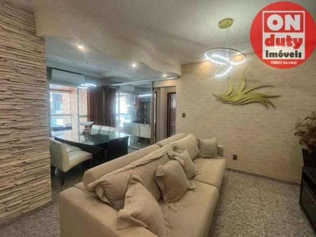 Apartamento com 3 dormitórios à venda, 111 m² por R$ 1.640.000,00 Boqueirão Santos/SP