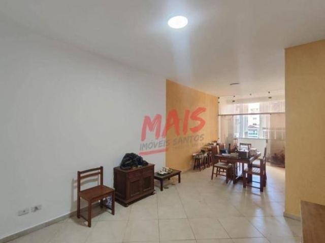 Apartamento com 3 dormitórios à venda, 112 m² Embaré Santos/SP