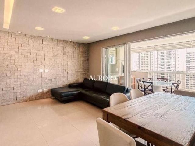 Apartamento com 3 dormitórios à venda, 112 m² por R$ 1.350.000 Torre Almería Gleba Palhano Lon