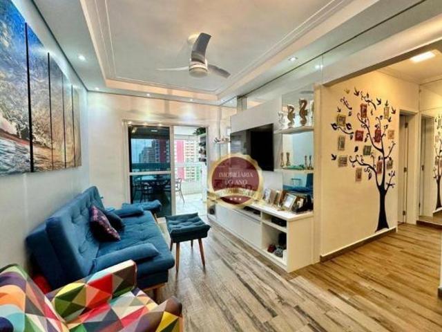 Apartamento com 3 dormitórios à venda, 112 m² por R$ 915.000,00 Canto do Forte Praia Grande/SP