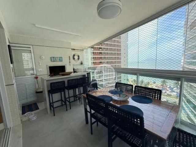 Apartamento com 3 dormitórios à venda, 117 m² Astúrias Guarujá/SP
