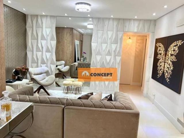 Apartamento com 3 dormitórios à venda, 117 m² por R$ 1.290.000,00 Centro Suzano/SP