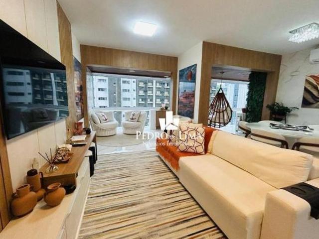 Apartamento com 3 dormitórios à venda, 117 m² por R$ 3.500.000,00 Riviera Módulo 3 Bertioga/SP