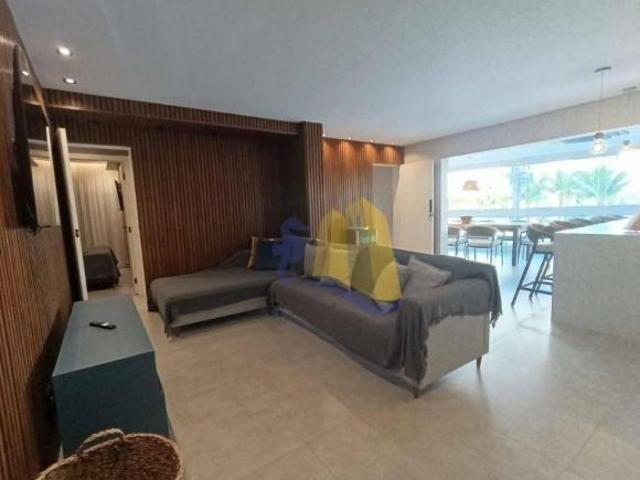 Apartamento com 3 dormitórios à venda, 117 m² por R$ 3.900.000,00 Riviera Módulo 2 Bertioga/SP