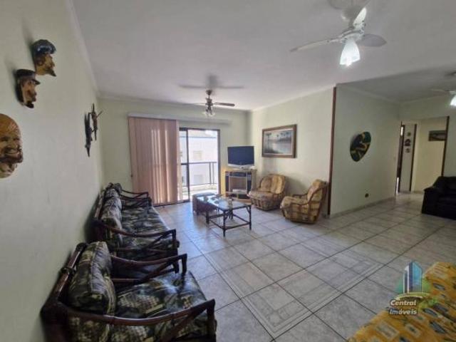 Apartamento com 3 dormitórios à venda, 117 m² por R$ 580.000,00 Vila Guilhermina Praia Grande/SP