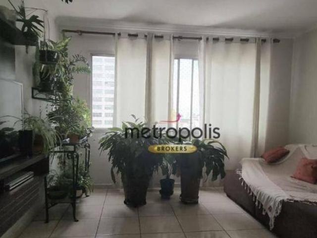 Apartamento com 3 dormitórios à venda, 117 m² por R$ 620.000,00 Santo Antônio São Caetano do Sul