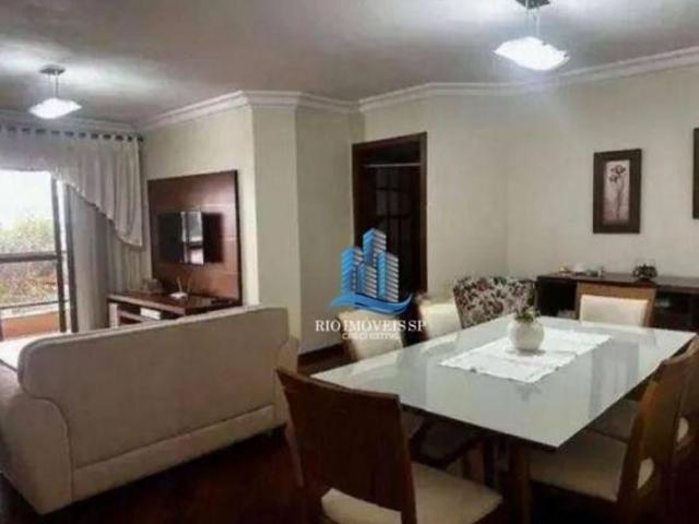 Apartamento com 3 dormitórios à venda, 117 m² por R$ 638.000,00 Santa Maria Santo André/SP