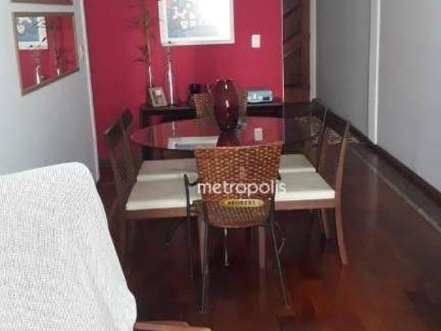 Apartamento com 3 dormitórios à venda, 117 m² por R$ 850.000,00 Santo Antônio São Caetano do Sul
