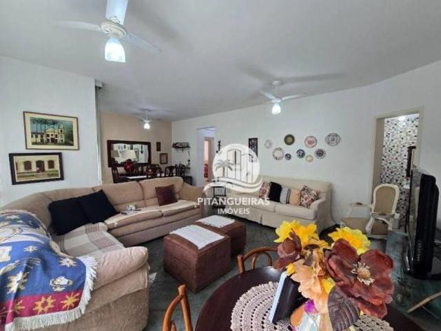 Apartamento com 3 dormitórios à venda, 114 m² Pitangueiras Guarujá/SP
