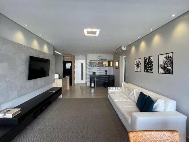 Apartamento com 3 dormitórios à venda, 114 m² por R$ 3.200.000,00 Riviera Módulo 07 Bertioga/SP