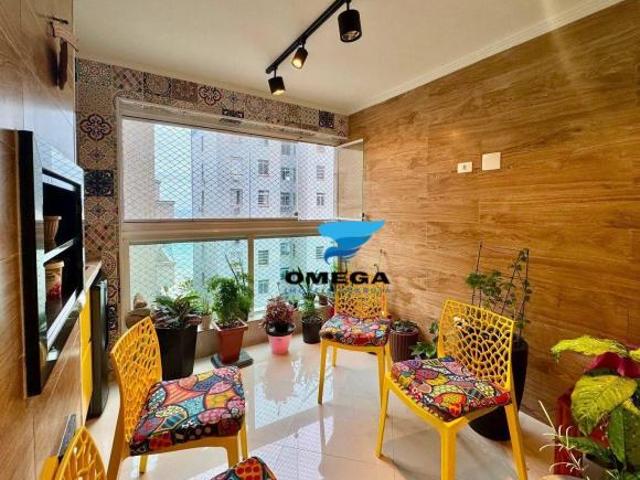 Apartamento com 3 dormitórios à venda, 114 m² por R$ 900.000,00 Pitangueiras Guarujá/SP