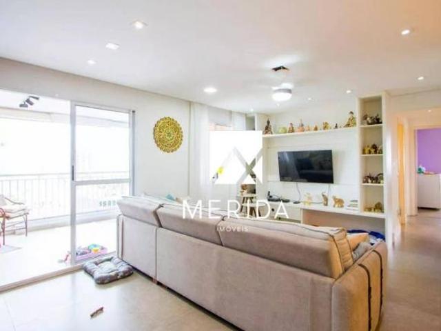 Apartamento com 3 dormitórios à venda, 115 m² por R$ 1.025.000,00 Vila Valparaíso Santo André/SP